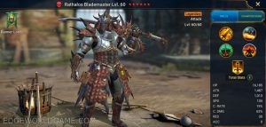 Raid Shadow Legends: Rathalos Blademaster Best Gear, Artifacts ...