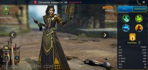 Chronicler Adelyn Best Gear, Artifacts, Masteries, & Blessings - Raid ...